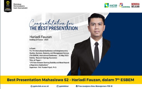 THE BEST PRESENTATION_Hariadi Fauzan – Program Pascasarjana Ilmu ...