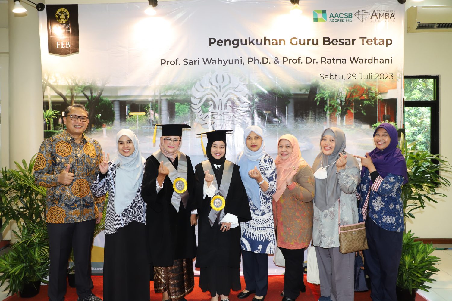 Pengukuhan Guru Besar Tetap Prof. Sari Wahyuni, Ph.D. Universitas Indonesia (29 Juli 2023 ...